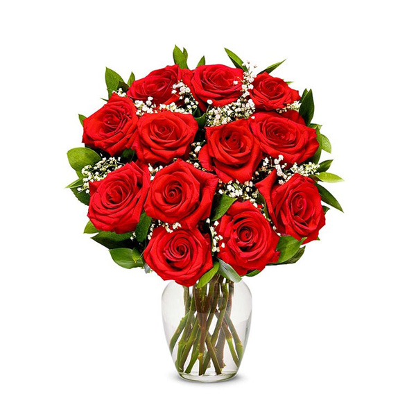 Stunning Topiary of Red Roses – 600Flora